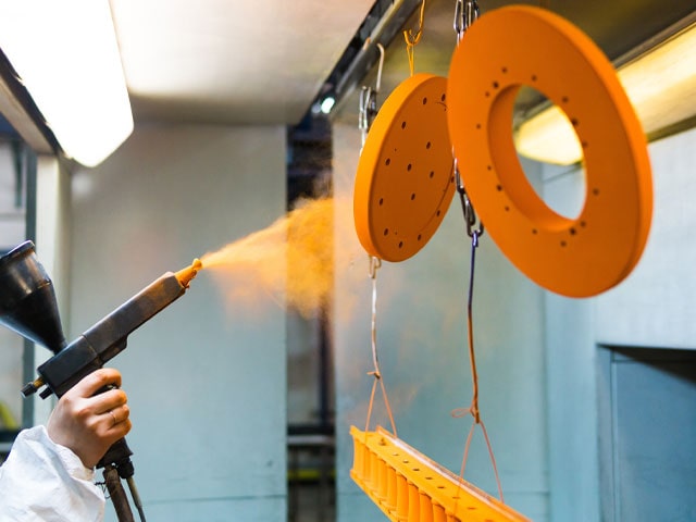 How to apply electrostatic paint and some notes for effective and saf